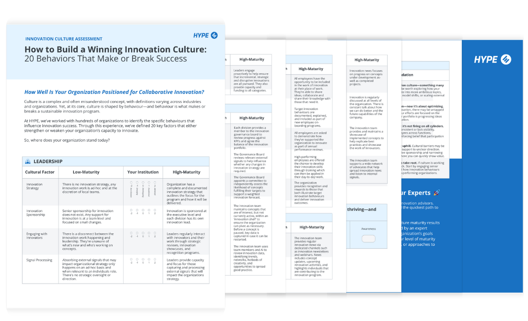 4 Building Blocks of an Innovation Culture