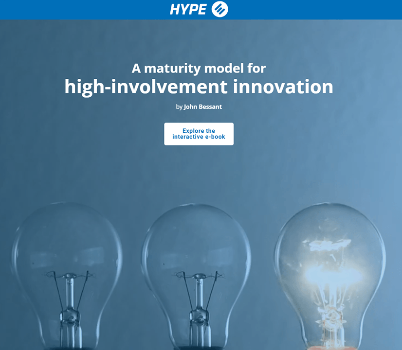 High Involvement Innovation Part 1