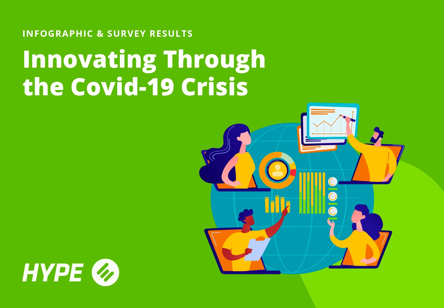 Infographic - Innovating Through the Covid-19 Crisis | HYPE Innovation